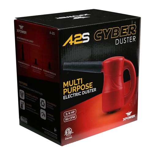 XPower A-2S Electric Duster – Red – hamiltions